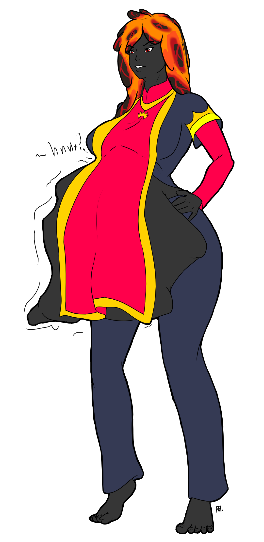 G4 Demon Goddess Ignis By Thefoxmask