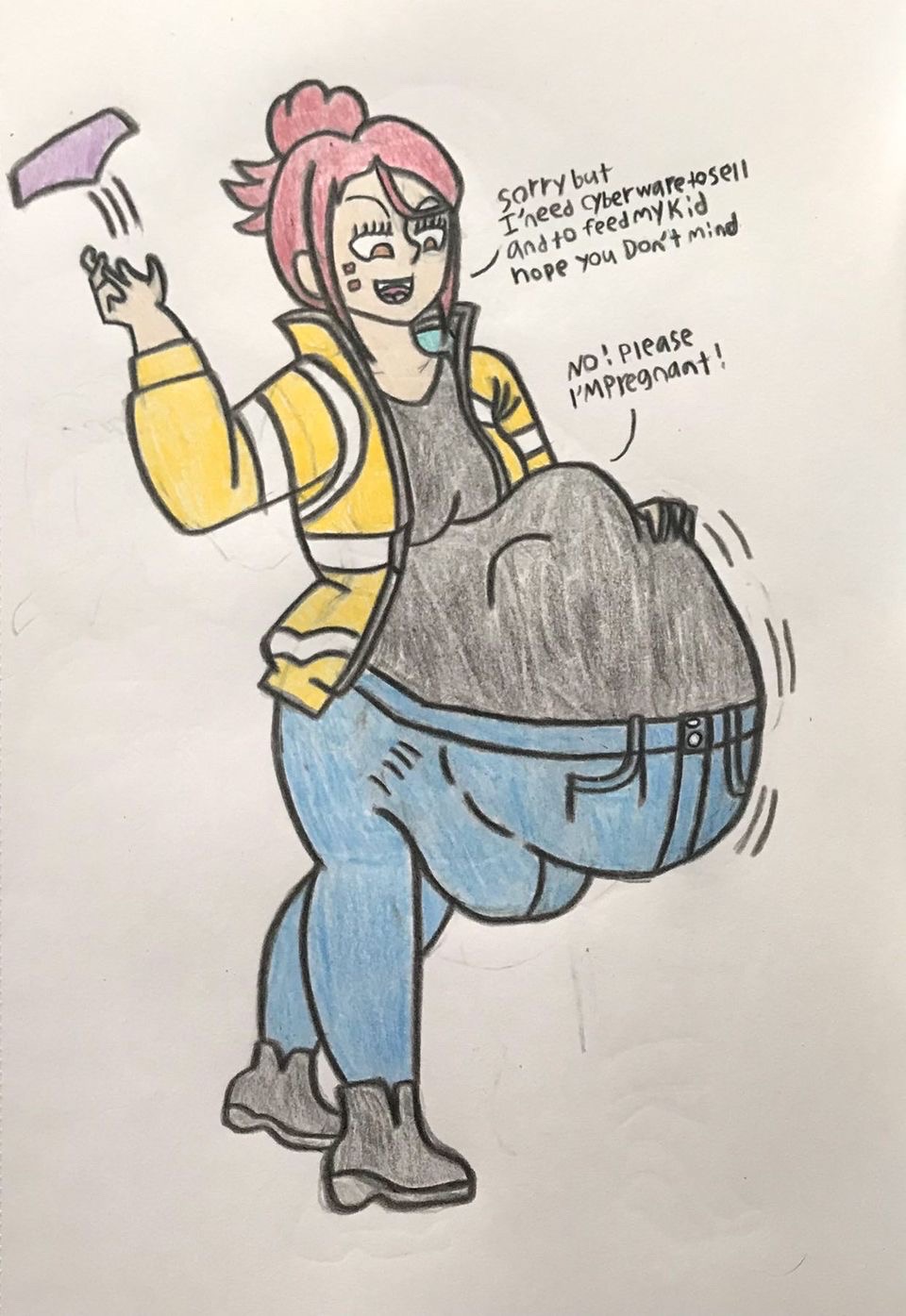 G4 Glorias Pregnancy Cravings By Seriousdoomguy