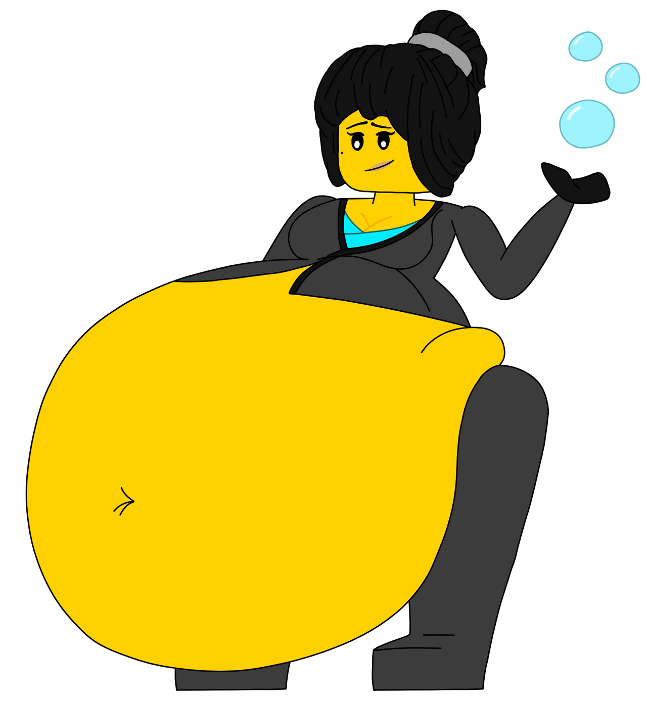 G4 Ninjago Nyas Massive Belly Ninja By Minecraftherobrine